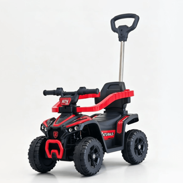 EUROBAJK guralica za decu 2 u 1 atv -crvena