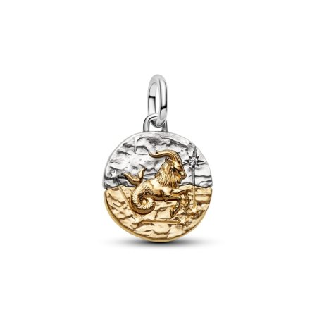 Zodijak medaljon u znaku jarca u dva tona