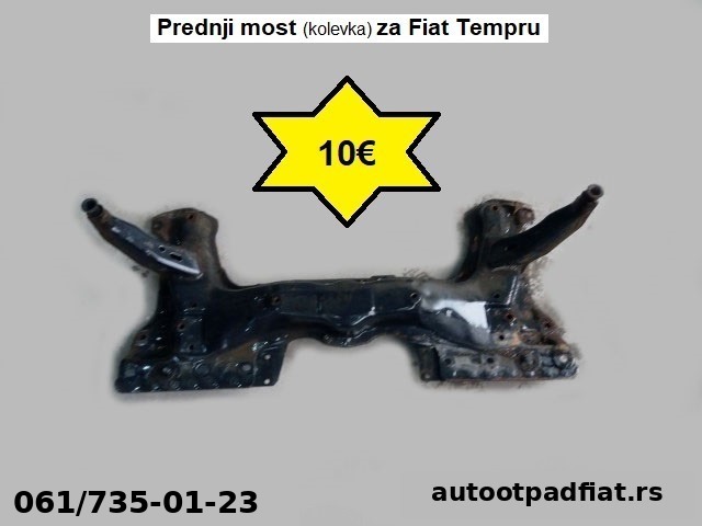 PREDNJI MOST (KOLEVKA) ZA FIAT TEMPRU
