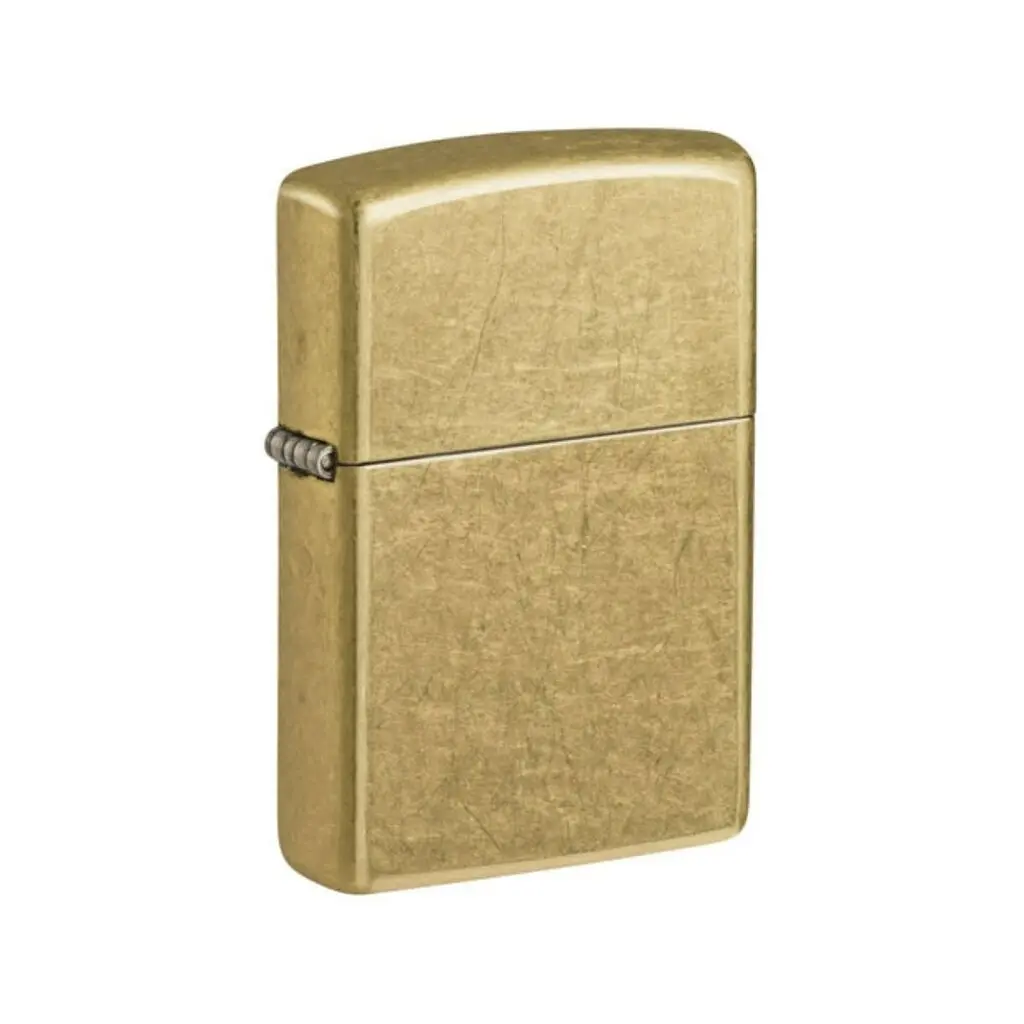 Zippo Upaljač Regular Street Brass, Zlatne boje