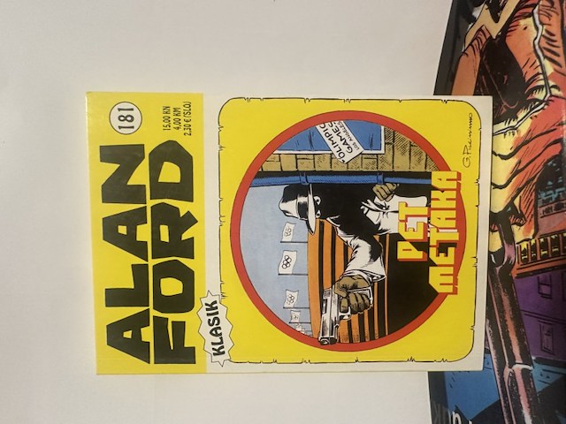 Alan Ford Klasik 181 - Pet metaka