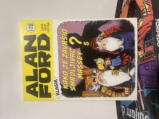 Alan Ford Klasik 178 Kako je završio smrdljivac Massey?