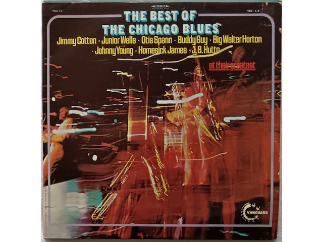 VARIOUS  -  2LP The  best  of  the  Chicago  blues