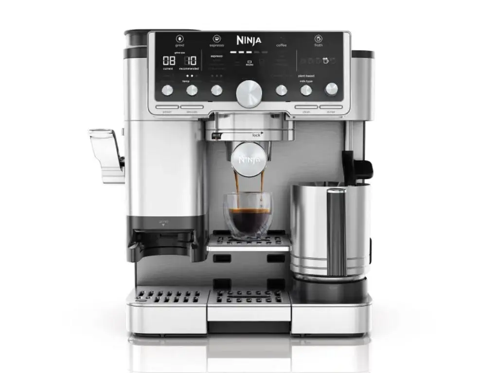 Ninja Aparat za kafu ES701EU Luxe Pro, 3u1, 1650 W, Srebrno-crni