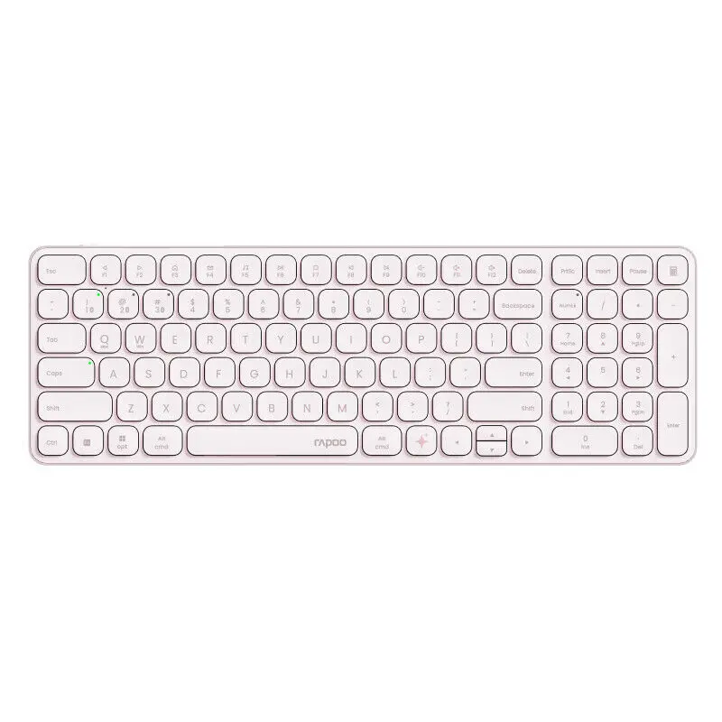 Rapoo Tastatura, Bluetooth, Bežična, Roze