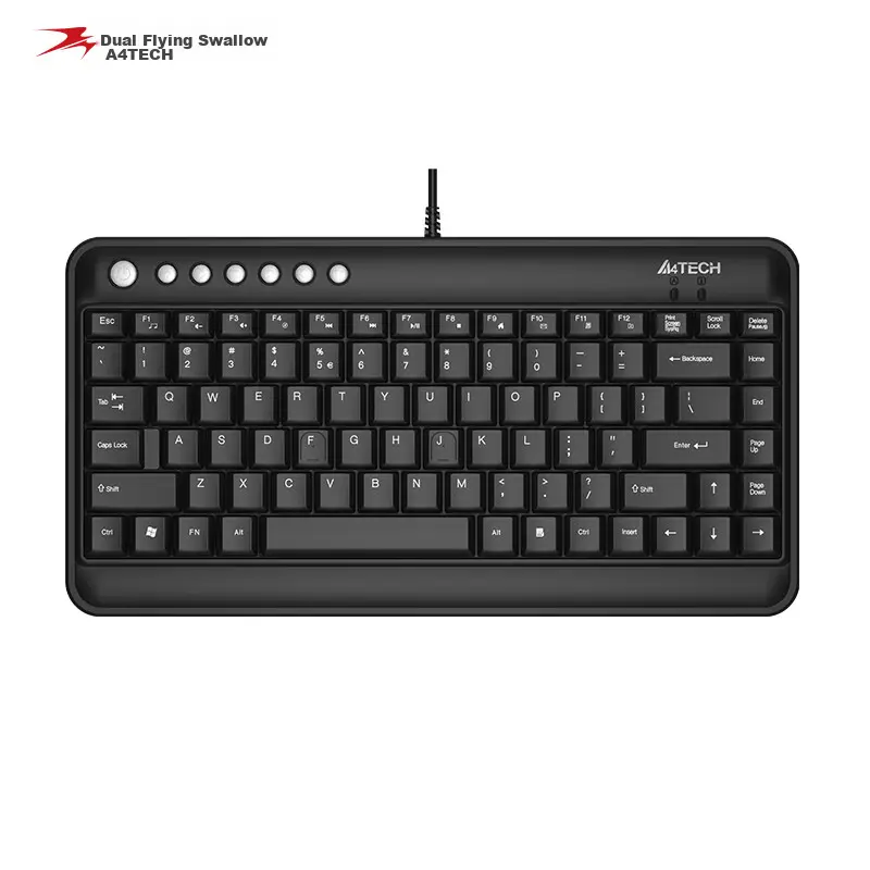 A4Tech Tastatura, Žičana, Crna