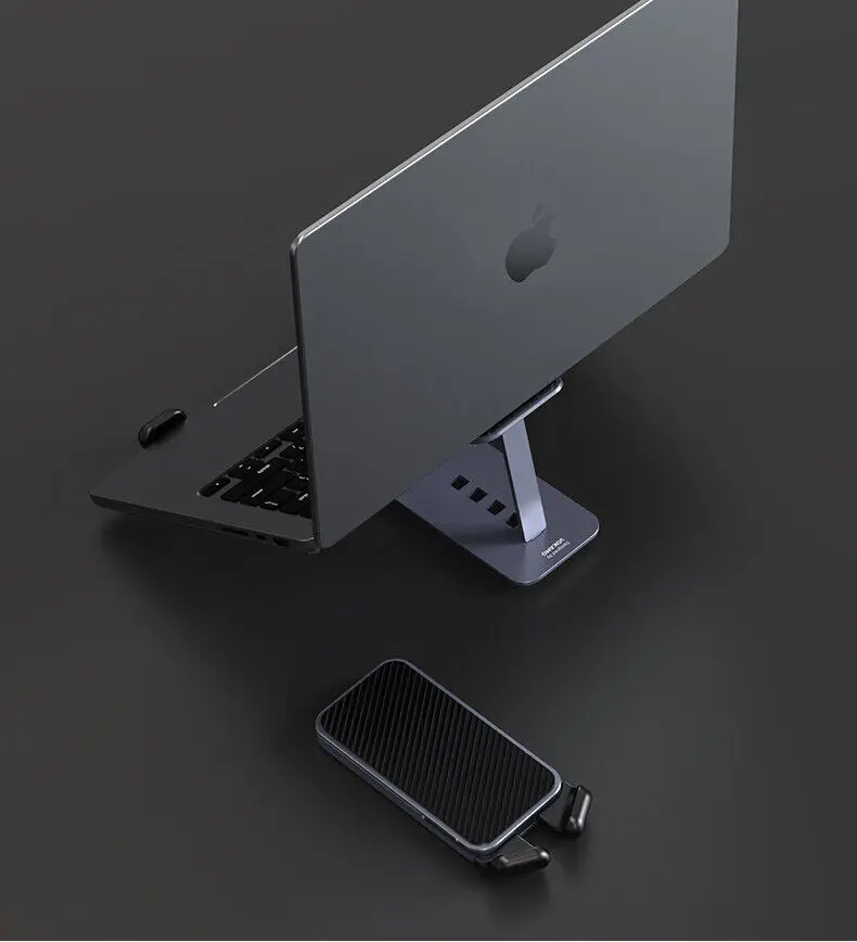 Vokamo Sklopivo postolje za laptop, Sivo
