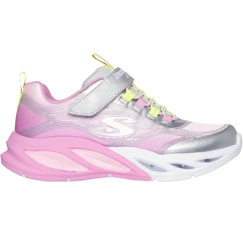 Skechers Patike za devojčice Cosmic Glow, Srebrno-Roze