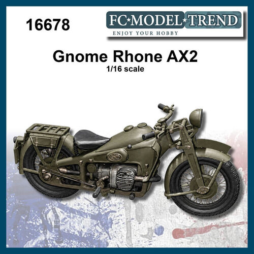 NEW! FC ModelTrend 16778 Gnome Rhone AX2 (3D-Printed)