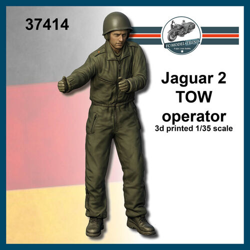 NEW! FC ModelTrend 37414 Jaguar 2 TOW Operator (1 Figure / 3D-Printed)