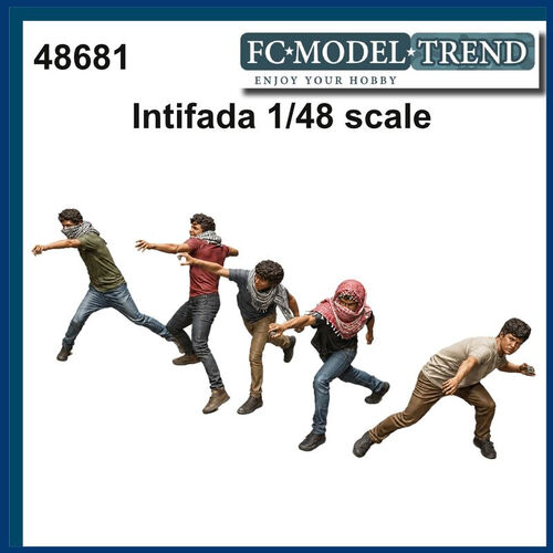 NEW! FC ModelTrend 48681 Intifada (5 Figures / 3D-Printed)