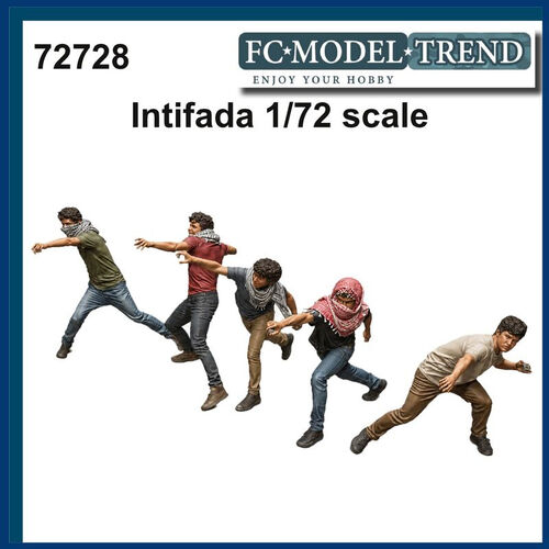 NEW! FC ModelTrend 72728 Intifada (5 Figures / 3D-Printed)