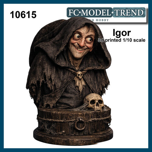 NEW! FC ModelTrend 10615 Igor Bust (3D-Printed)
