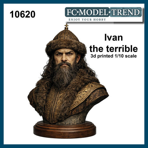 NEW! FC ModelTrend 10620 Ivan "The Terrible" Bust (3D-Printed)