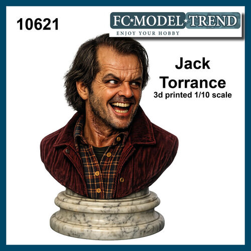 NEW! FC ModelTrend 10621 Jack Torrance Bust (3D-Printed)