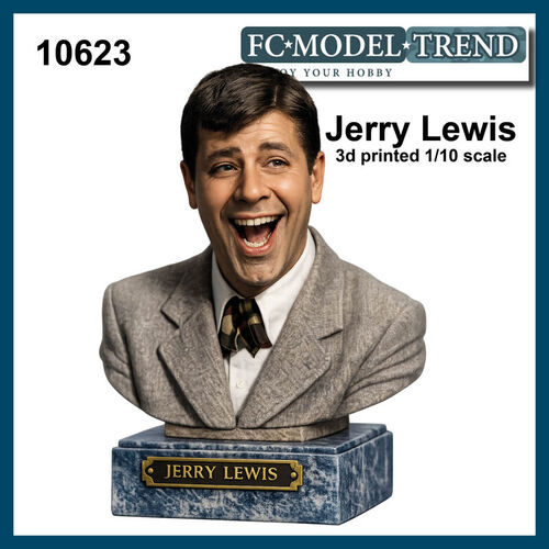 NEW! FC ModelTrend 10623 Jerry Lewis Bust (3D-Printed)