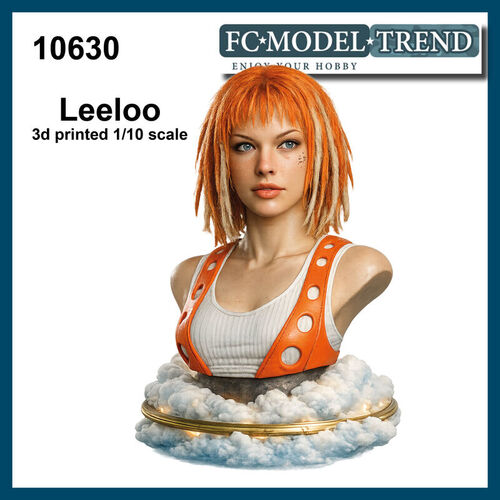 NEW! FC ModelTrend 10630 Leeloo Bust (3D-Printed)