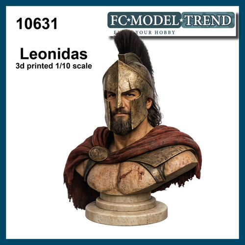 NEW! FC ModelTrend 10631 Leónidas Bust (3D-Printed)