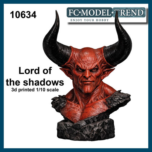 NEW! FC ModelTrend 10634 Lord of The Shadows Bust (3D-Printed)