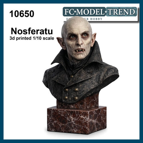 NEW! FC ModelTrend 10650 Nosferatu Bust (3D-Printed)