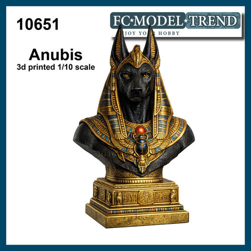 NEW! FC ModelTrend 10651 Anubis Bust (3D-Printed)