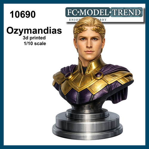 NEW! FC ModelTrend 10690 Ozymandias Bust (3D-Printed)