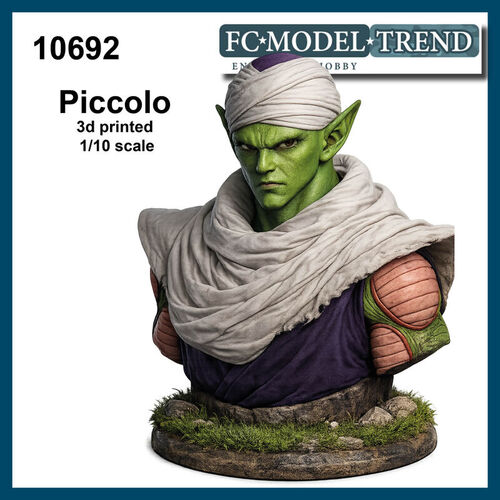 NEW! FC ModelTrend 10692 Piccolo Bust (3D-Printed)