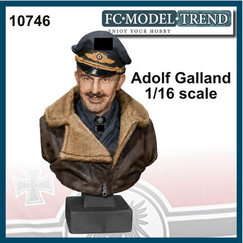 NEW! FC ModelTrend 10746 Adolf Galland Bust (3D-Printed)