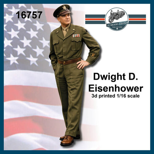 NEW! FC ModelTrend 16757 Dwight D. Eisenhower (1 Figure / 3D-Printed)