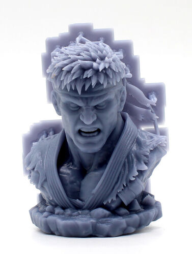 NEW! FC ModelTrend 10705 Ryu Bust (3D-Printed)