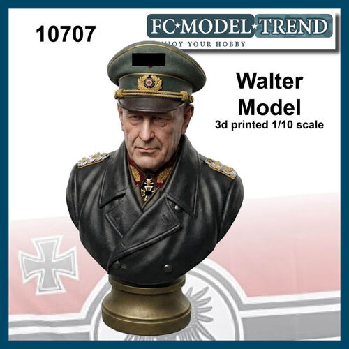 NEW! FC ModelTrend 10707 Walther Model Bust (3D-Printed)