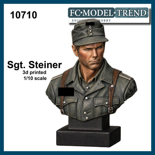 NEW! FC ModelTrend 10710 Sgt Steiner Bust (3D-Printed)