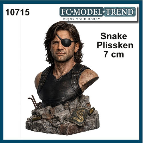 NEW! FC ModelTrend 10715 Snake Plissken Bust (3D-Printed)