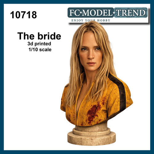 NEW! FC ModelTrend 10718 The Bride Bust (3D-Printed)