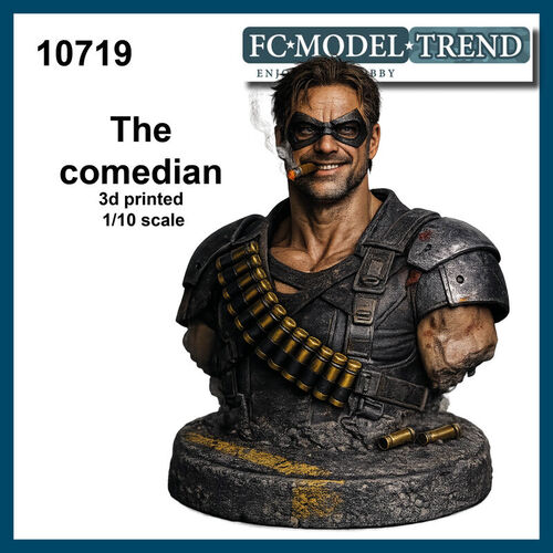 NEW! FC ModelTrend 10719 The Comedian Bust (3D-Printed)