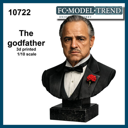 NEW! FC ModelTrend 10722 The Godfather Bust (3D-Printed)