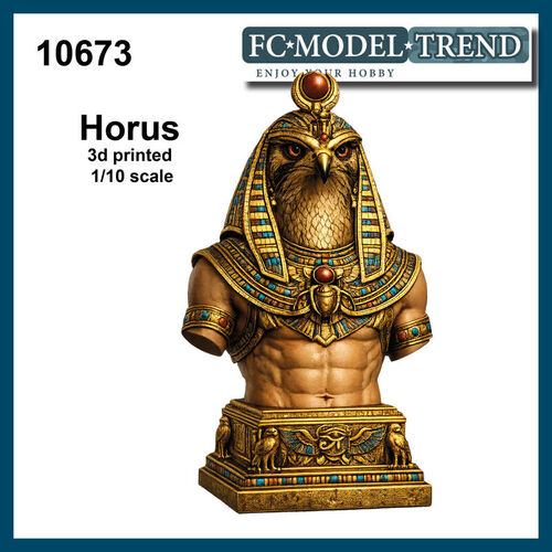NEW! FC ModelTrend 10673 Horus Bust (3D-Printed)