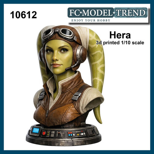 NEW! FC ModelTrend 10612 Hera Bust (3D-Printed)