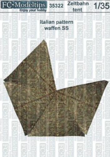 FC ModelTrend 35322 Zeltbahn tent for 4 person, italian pattern
