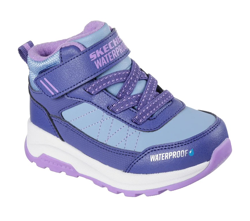 Skechers Čizme za devojčice Storm Blazer - Artic Mass, 303493N-NVPR, Ljubičasto-plave