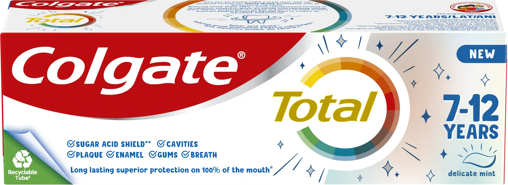 Colgate Pasta za zube Total Јunior, 50 ml