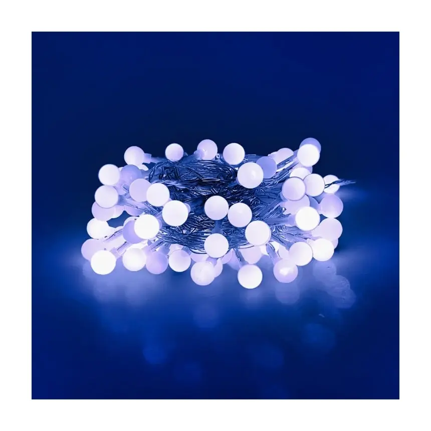 Lampice za jelku sa 100 hladno belih LED dioda 10m ML-C2010
