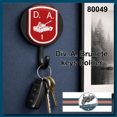 NEW! FC ModelTrend 80049 1st Armoured Division Brunete Key Holder (3D-Printed)