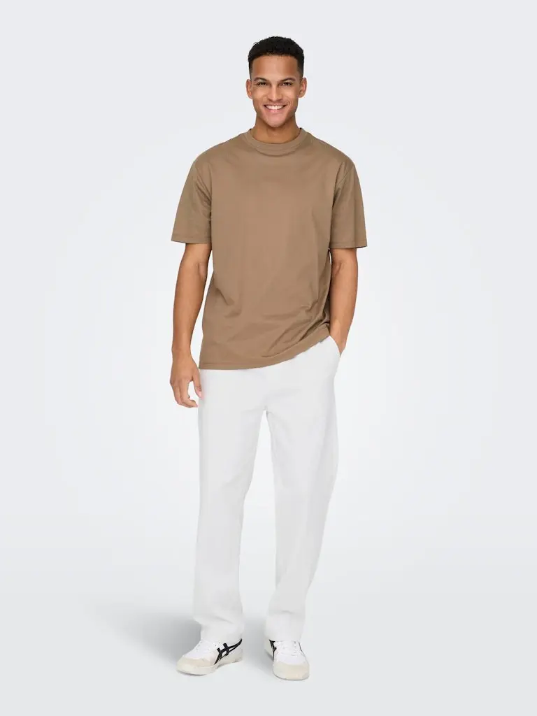 Only & Sons Muške pantalone Sinus, Bele
