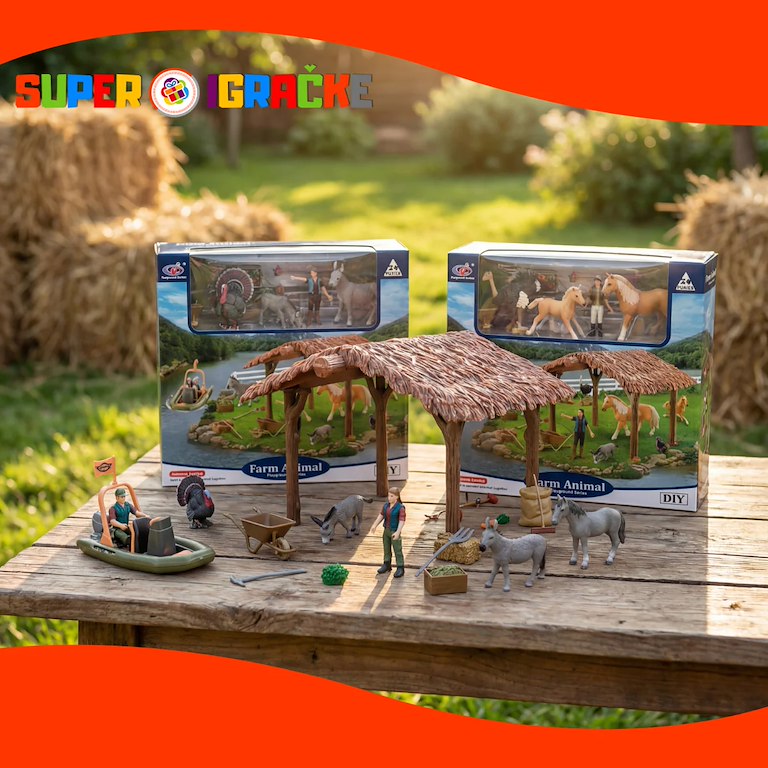 SET ZA IGRU - FARMA I ŽIVOTINJE