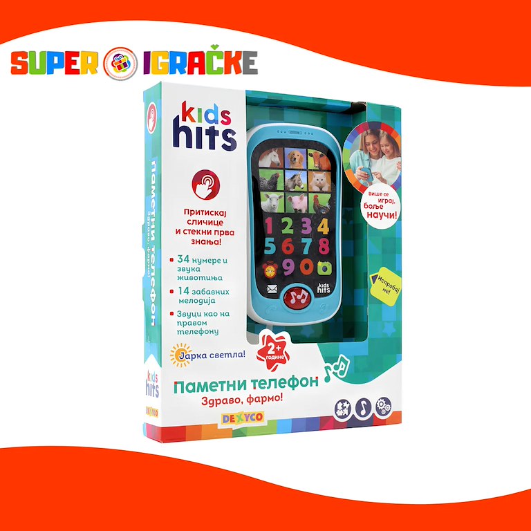 KIDS HITS - INTERAKTIVNI TELEFON FARMA
