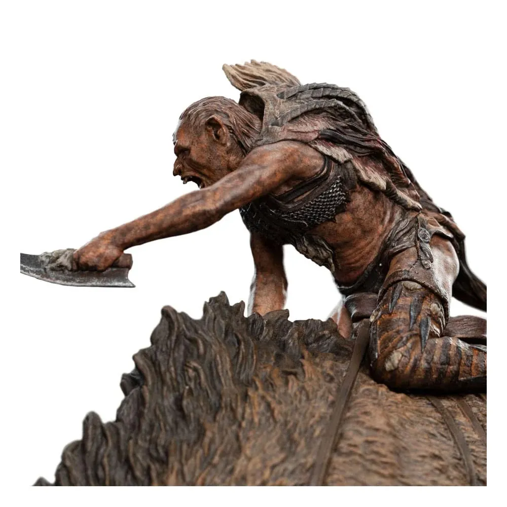The Lord Of The Rings - Sharku On Warg Miniature Statue