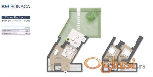 BW Bonaca prelep duplex ukupne visine 8m sa bastom od 70 kvadrata