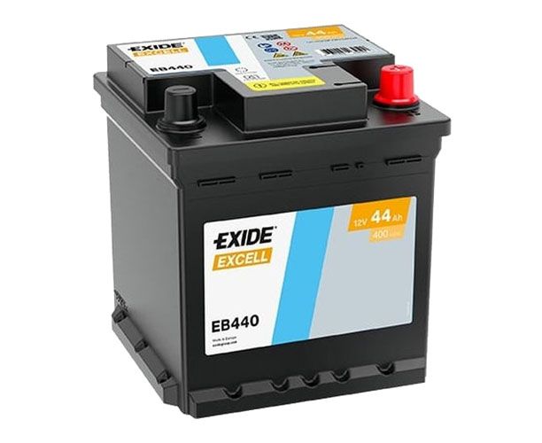 Akumulator Exide 12V 44Ah 400A D+ EB440 Excell