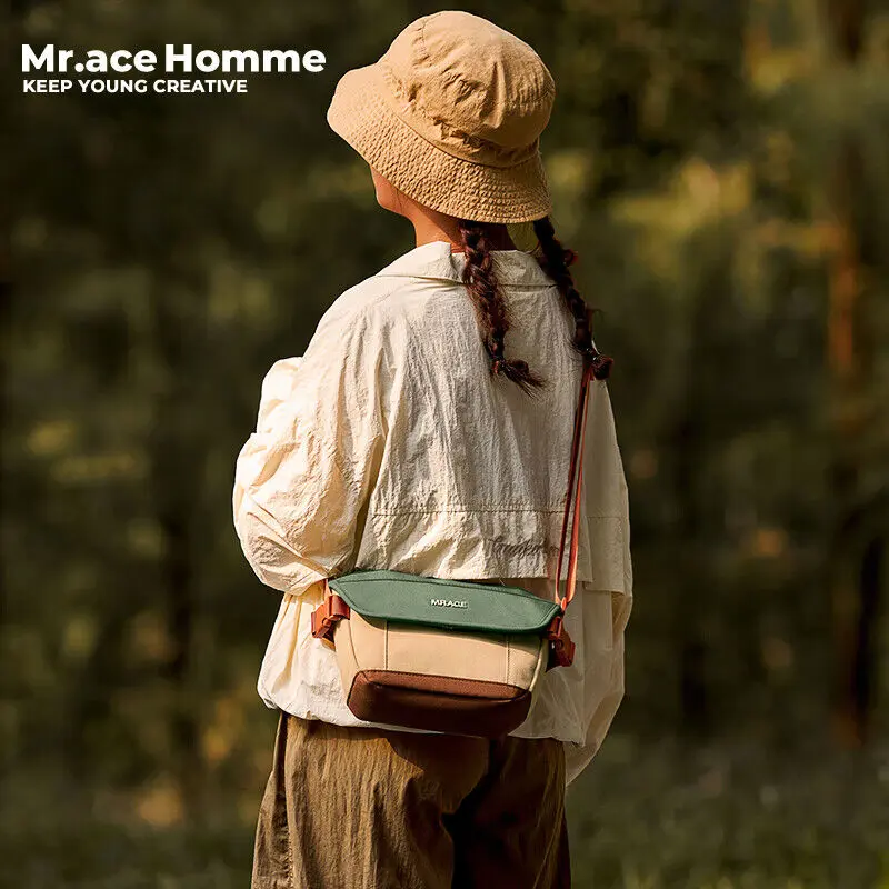Mr.ace Homme Unisex torbica, Zelena